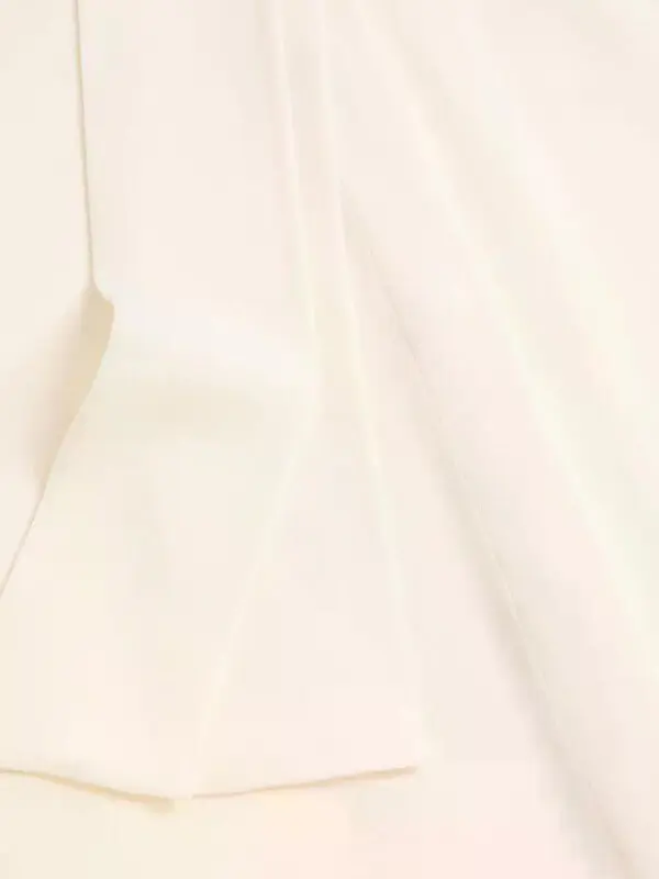 Valentino Garavani Georgette Silk Top - White