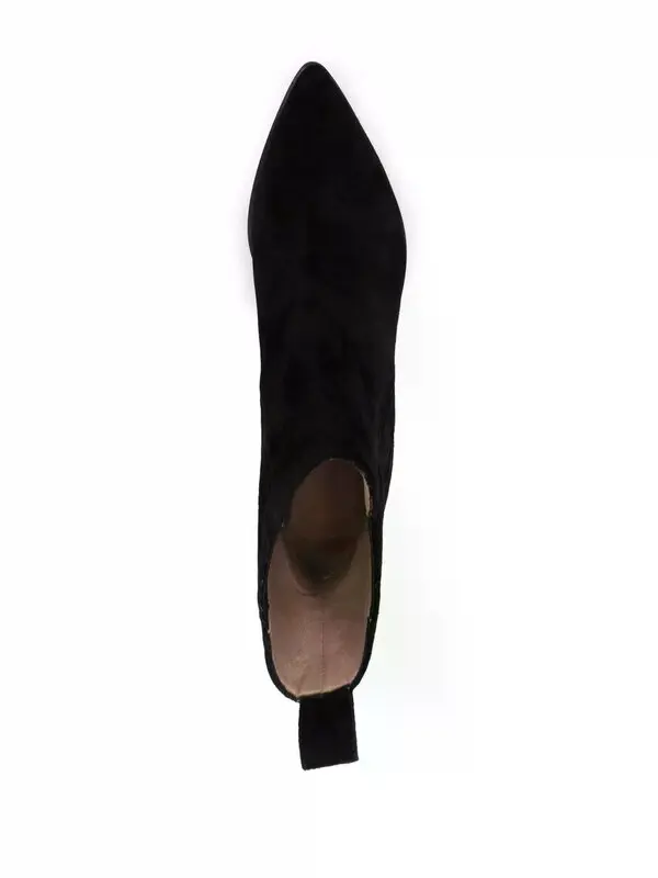 SCAROSSO Olivia Leather Chelsea Boots