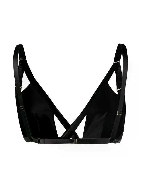SOMETHING WICKED Jade Satin Bra