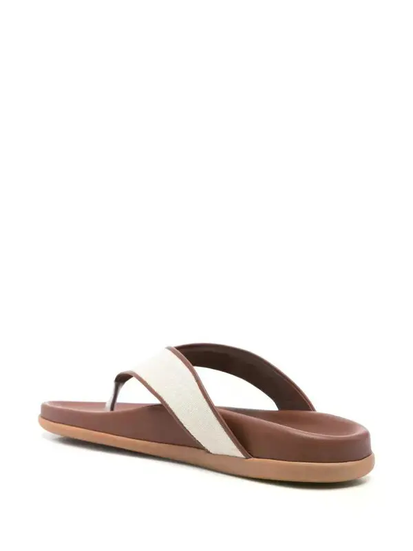 ANCIENT GREEK SANDALS Charys Footbed Flip Flops