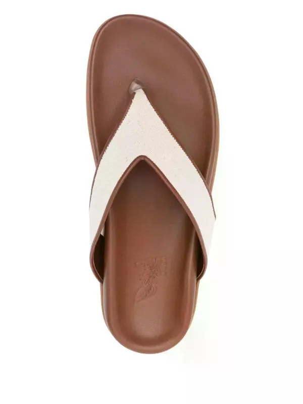 ANCIENT GREEK SANDALS Charys Footbed Flip Flops