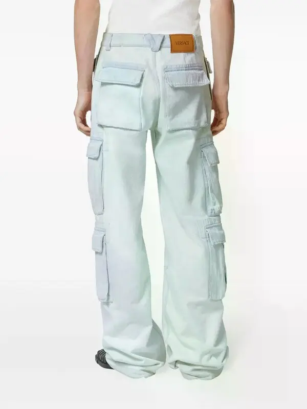 Versace Wide-leg Cargo Jeans