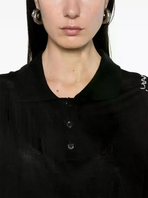 Marni Knitted Polo Top
