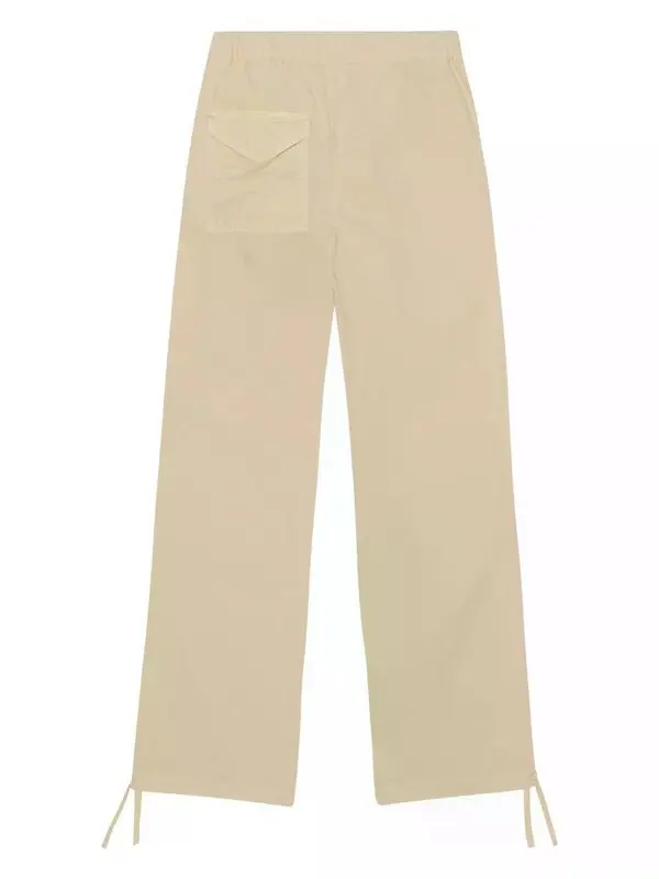 GANNI Drawstring Straight-leg Trousers