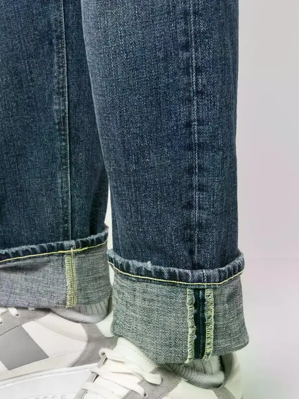 DONDUP Logo-patch Straight-leg Jeans