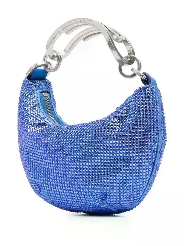 Off-White Sequinned Mini Bag - Blue