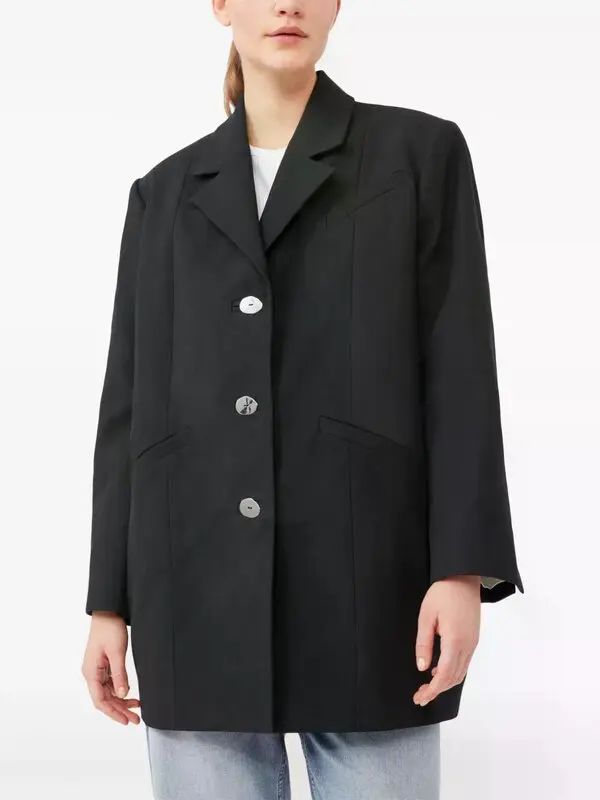 GANNI Suiting Cotton Blazer