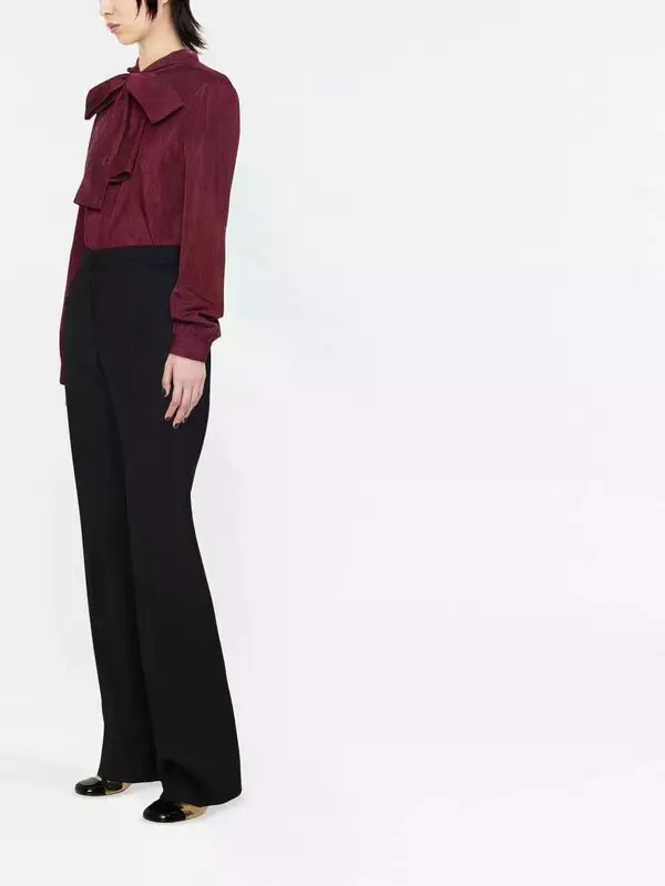 Moschino High-waisted Straight-leg Trousers