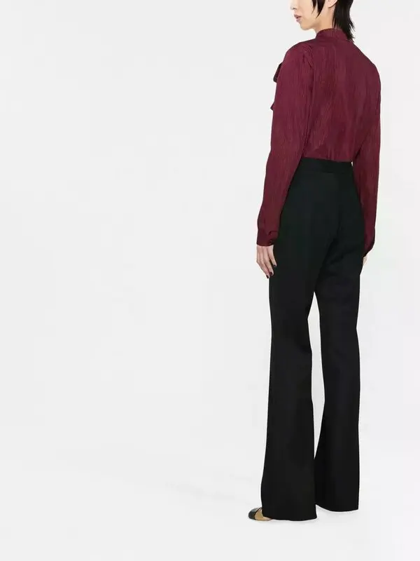 Moschino High-waisted Straight-leg Trousers