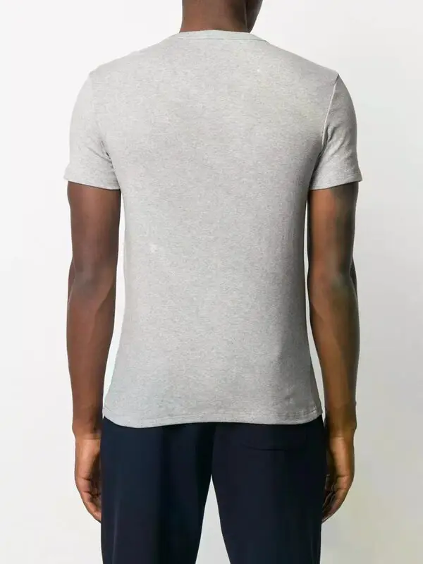 TOM FORD Logo Patch V-neck T-shirt