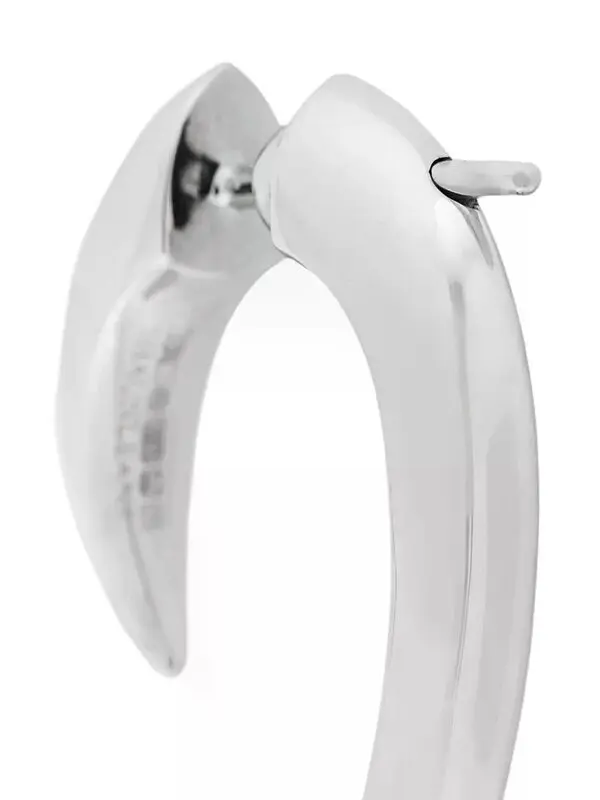 SHAUN LEANE 18kt White Gold Talon Earrings - Metallic