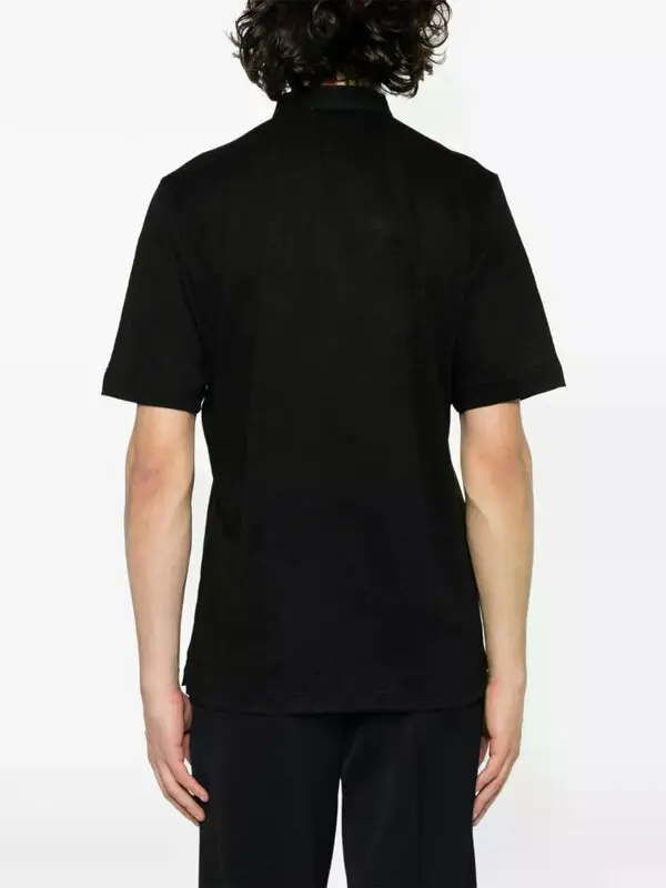 LARDINI Fine-knit Slub T-shirt