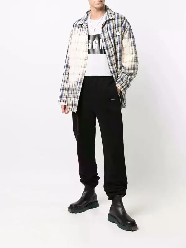 MSGM Logo-print Cotton T-shirt