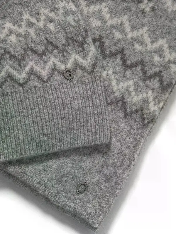 Guess Zigzag Beanie Set