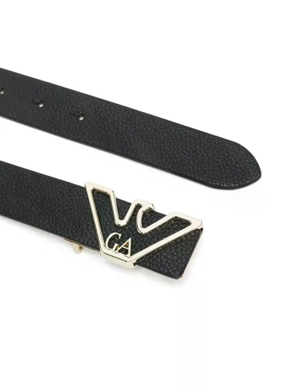 Emporio Armani Logo-buckle Leather Belt