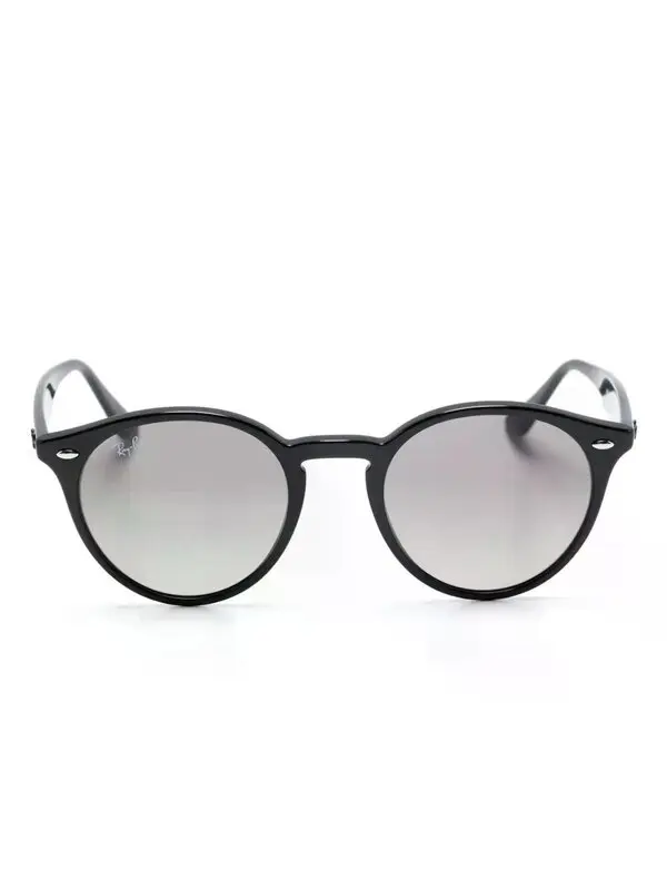 Ray-ban Pantos-frame Tinted Sunglasses - Black