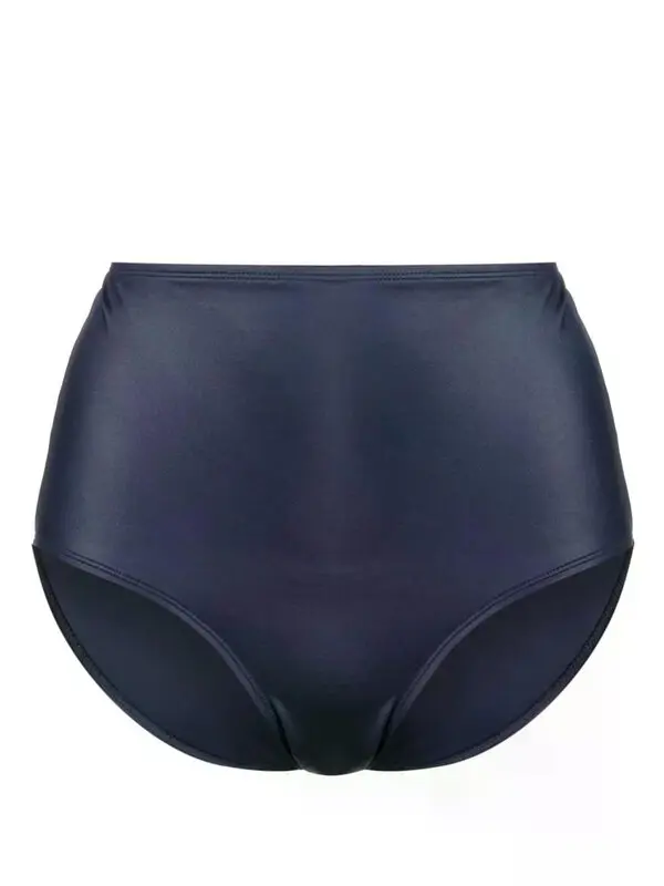 Marlies Dekkers Jet Set High-waisted Bikini Bottoms - Blue