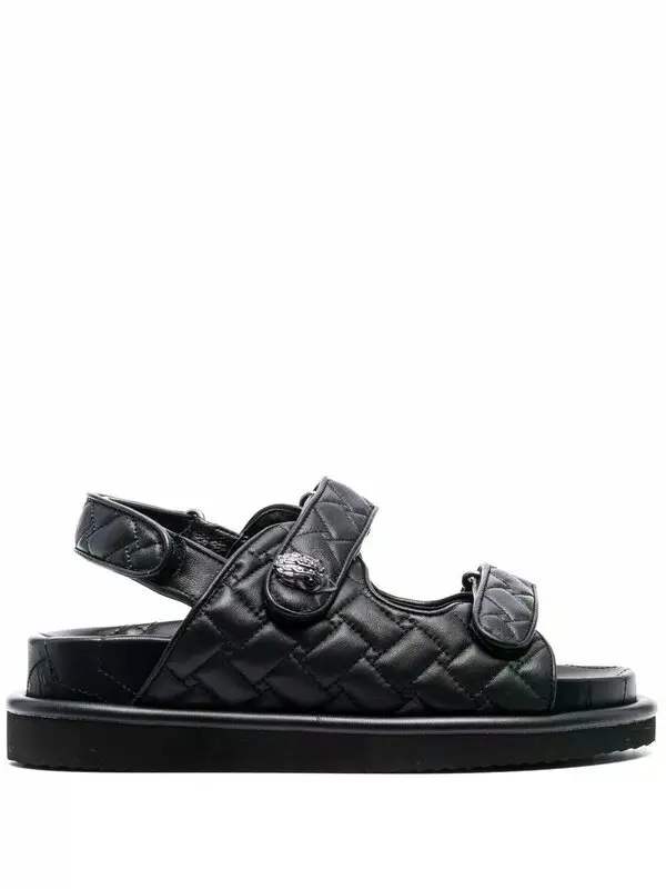 Kurt Geiger Quilted Touch-strap Sandals