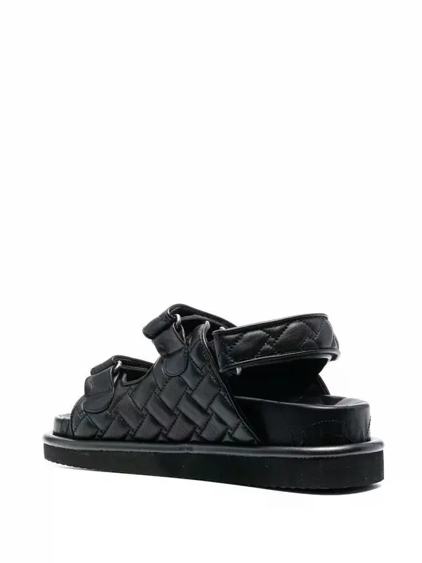 Kurt Geiger Quilted Touch-strap Sandals