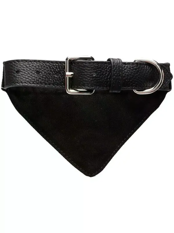 Karl Lagerfeld Logo-print Bandana Pet Collar - Black