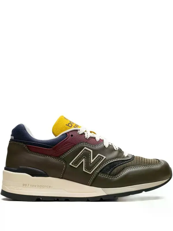 NEW BALANCE 997 Aime Leon Dore "dark Moss/angora" Sneakers - Green