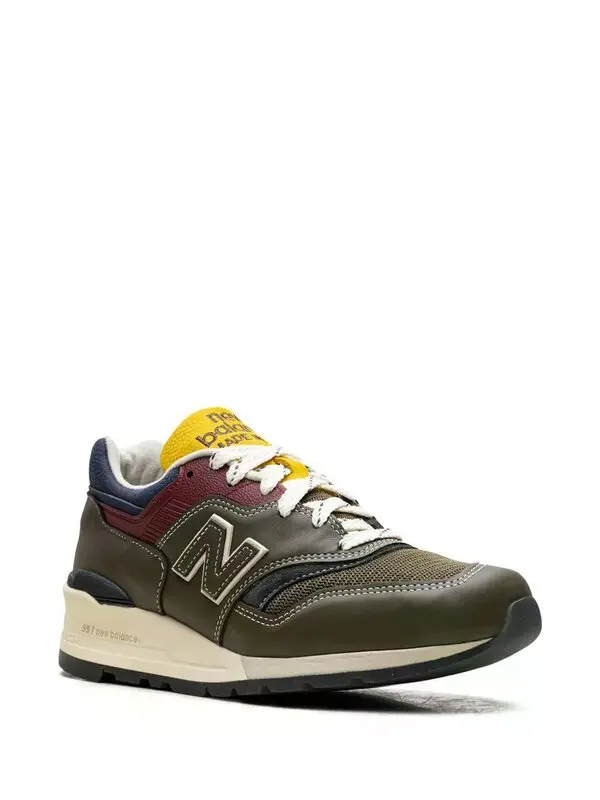 NEW BALANCE 997 Aime Leon Dore "dark Moss/angora" Sneakers - Green