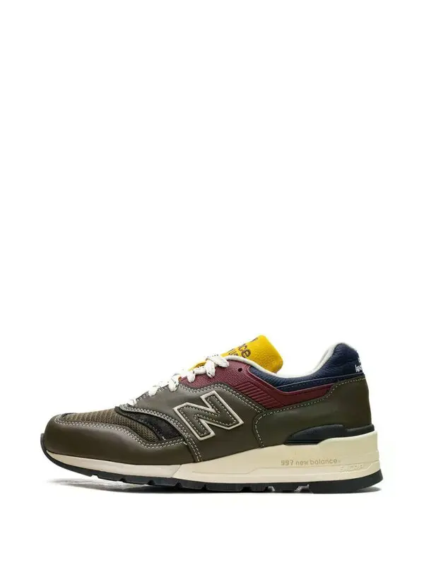 NEW BALANCE 997 Aime Leon Dore "dark Moss/angora" Sneakers - Green