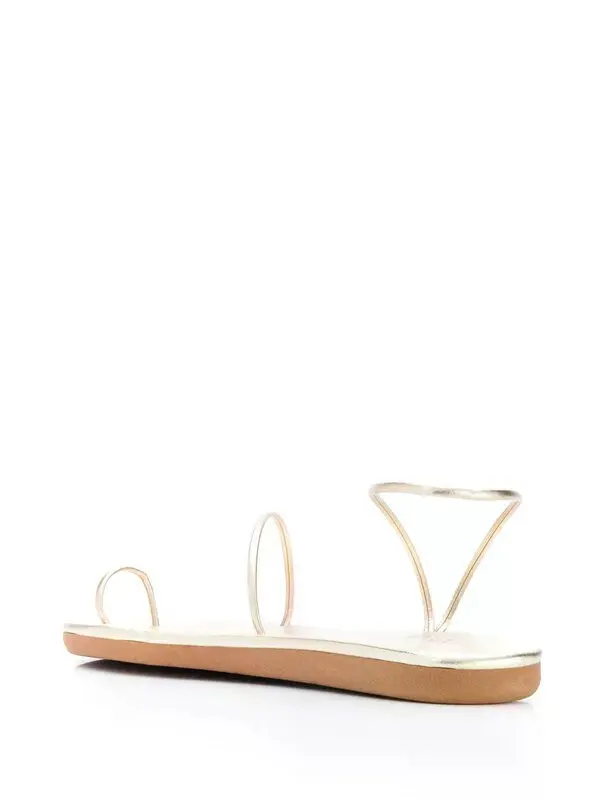 ANCIENT GREEK SANDALS Kansiz Flat Sandals - Gold