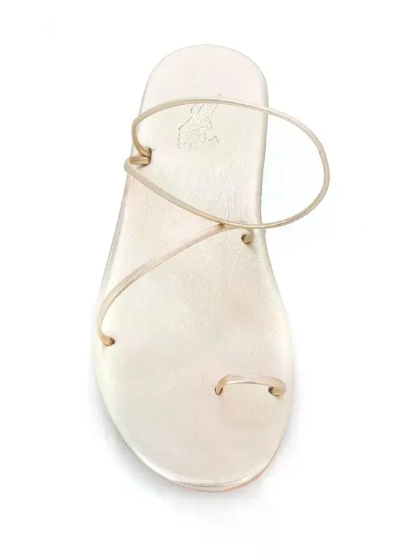 ANCIENT GREEK SANDALS Kansiz Flat Sandals - Gold