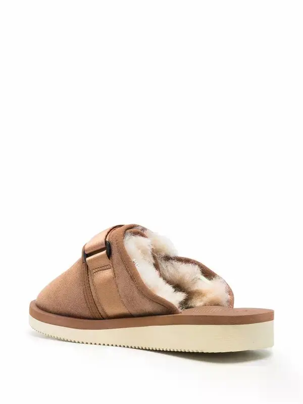 Suicoke Fur-lined Slippers