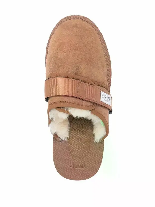 Suicoke Fur-lined Slippers