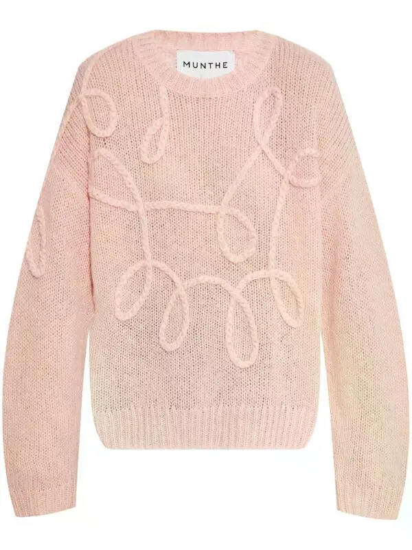 Munthe Tahlis Appliqué Sweater
