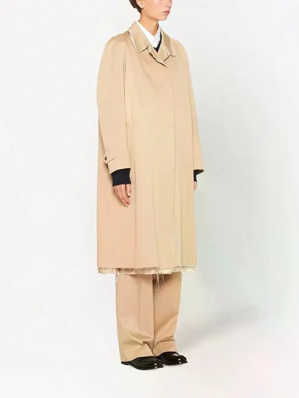 Miu Miu Single-breasted Chino Coat