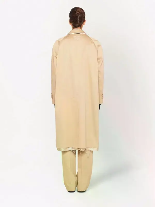 Miu Miu Single-breasted Chino Coat
