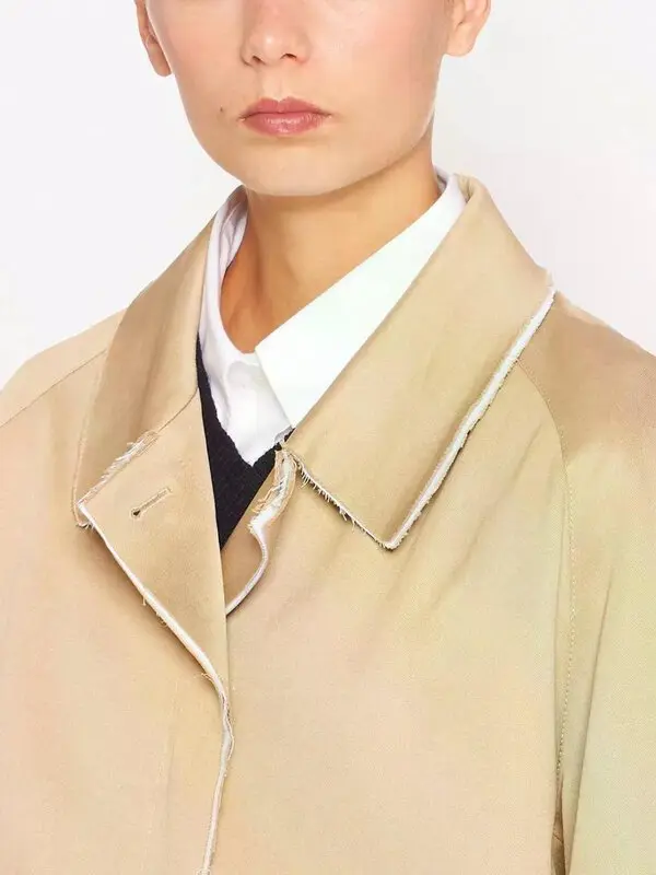 Miu Miu Single-breasted Chino Coat