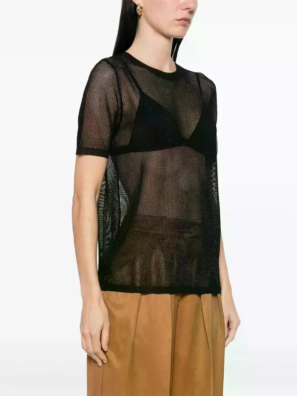 Herno Open-knit T-shirt