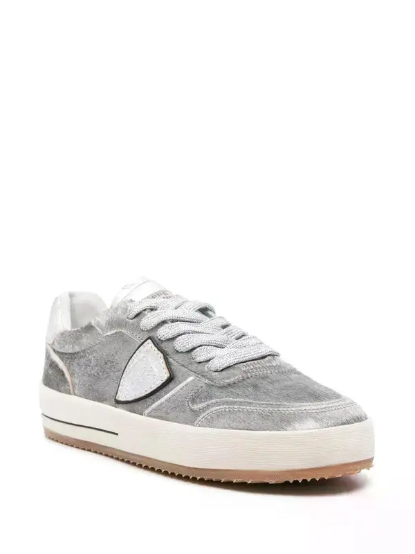 Philippe Model Nice Sneakers - Silver