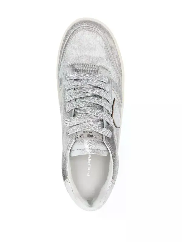 Philippe Model Nice Sneakers - Silver