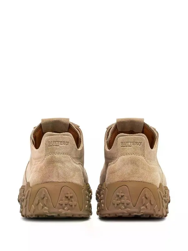 BUTTERO® Lace-up Suede Sneakers - Neutrals