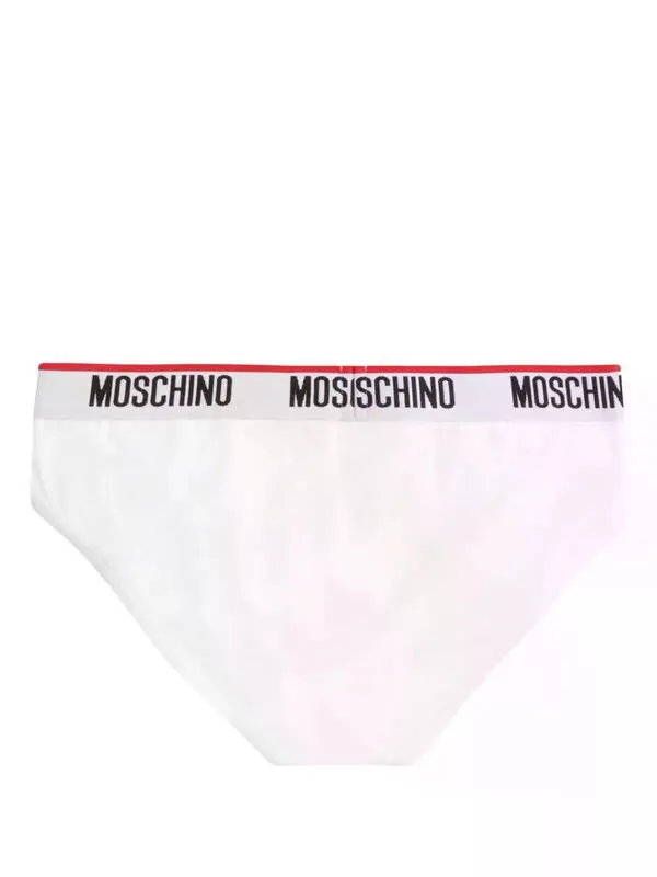 Moschino Logo-strap Briefs