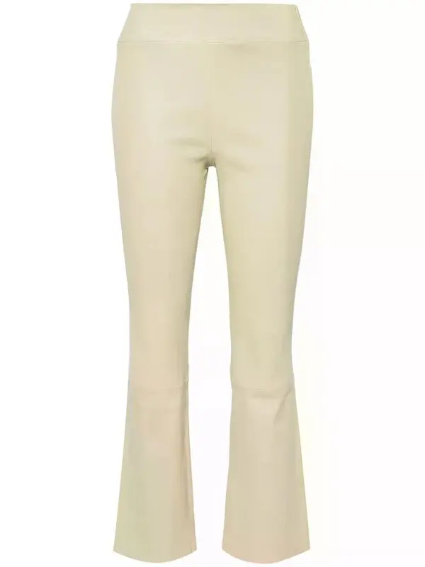 ARMA Flared Lambskin Leather Trousers