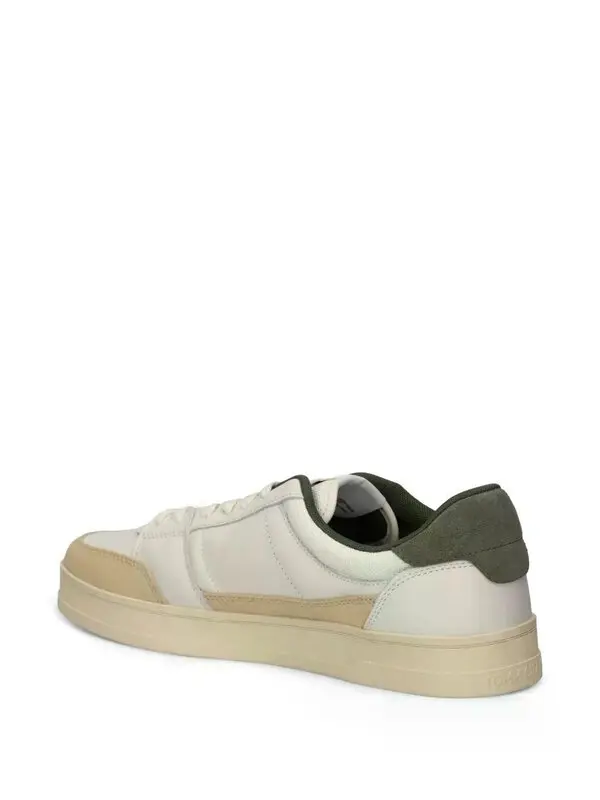 Tommy Hilfiger Tonal-logo Leather Trainers