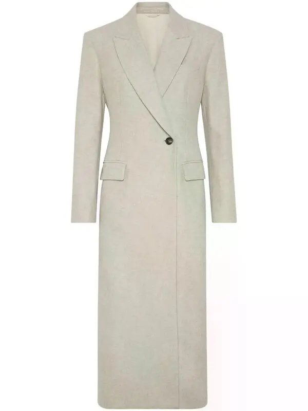 Brunello Cucinelli Long Wool Coat