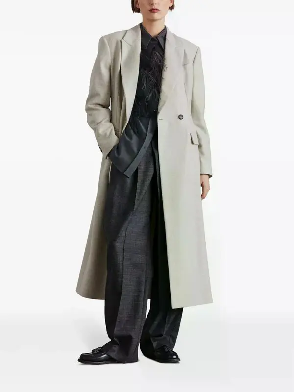Brunello Cucinelli Long Wool Coat