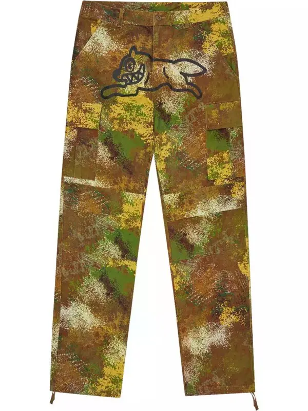 ICECREAM Running Dog Trousers - Brown