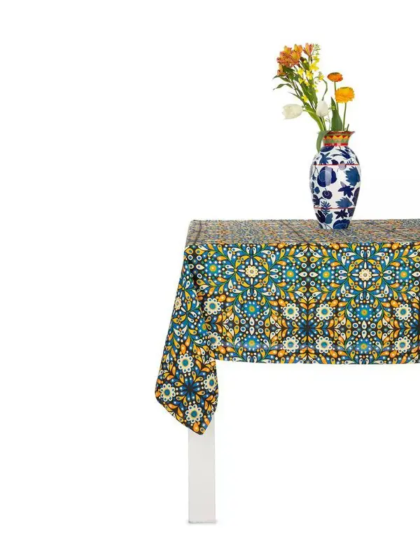 La DoubleJ Tile-print Tablecloth