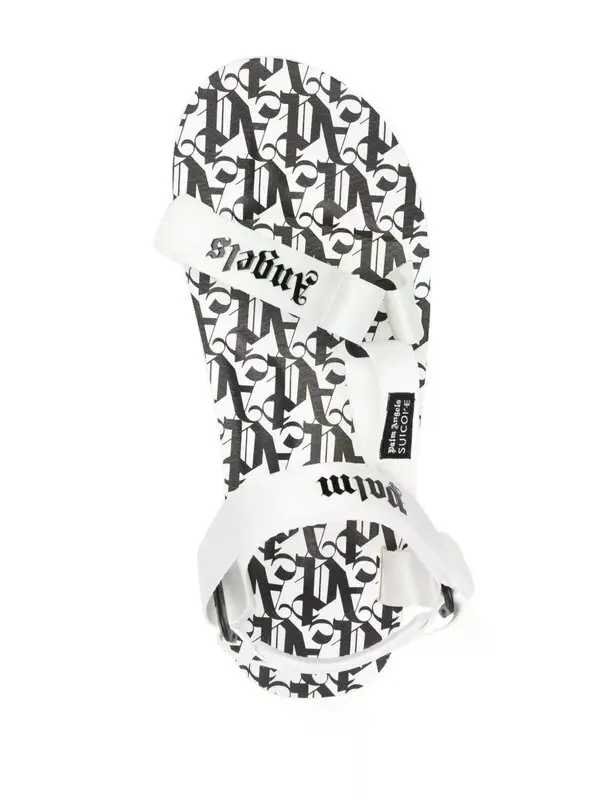 SUICOKE X PALM ANGELS Logo-print Sandals