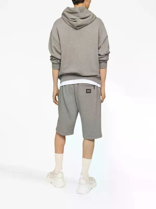 Dolce & Gabbana Logo-tag Track Shorts - Grey