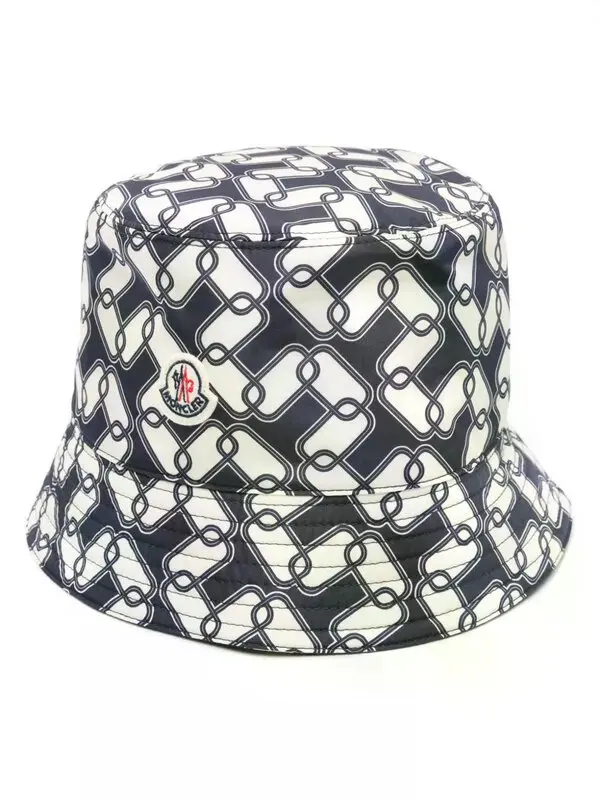 Moncler Chain-print Bucket Hat