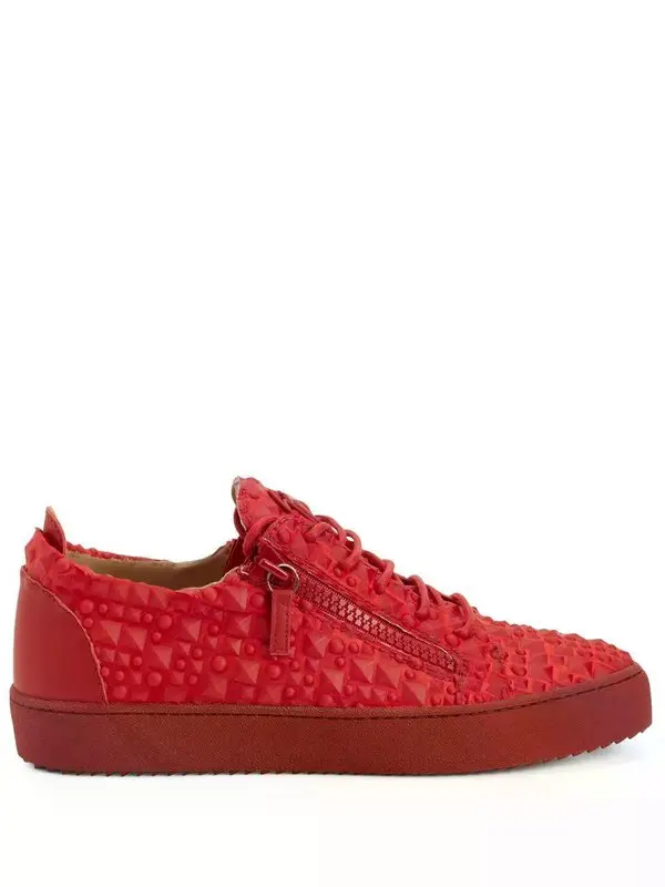 GIUSEPPE ZANOTTI Frankie 3d Low-top Sneakers - Red
